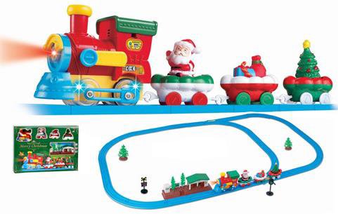 santa train track