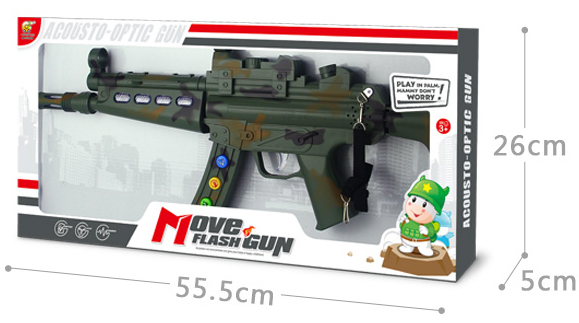 Mp5 flash toy gun