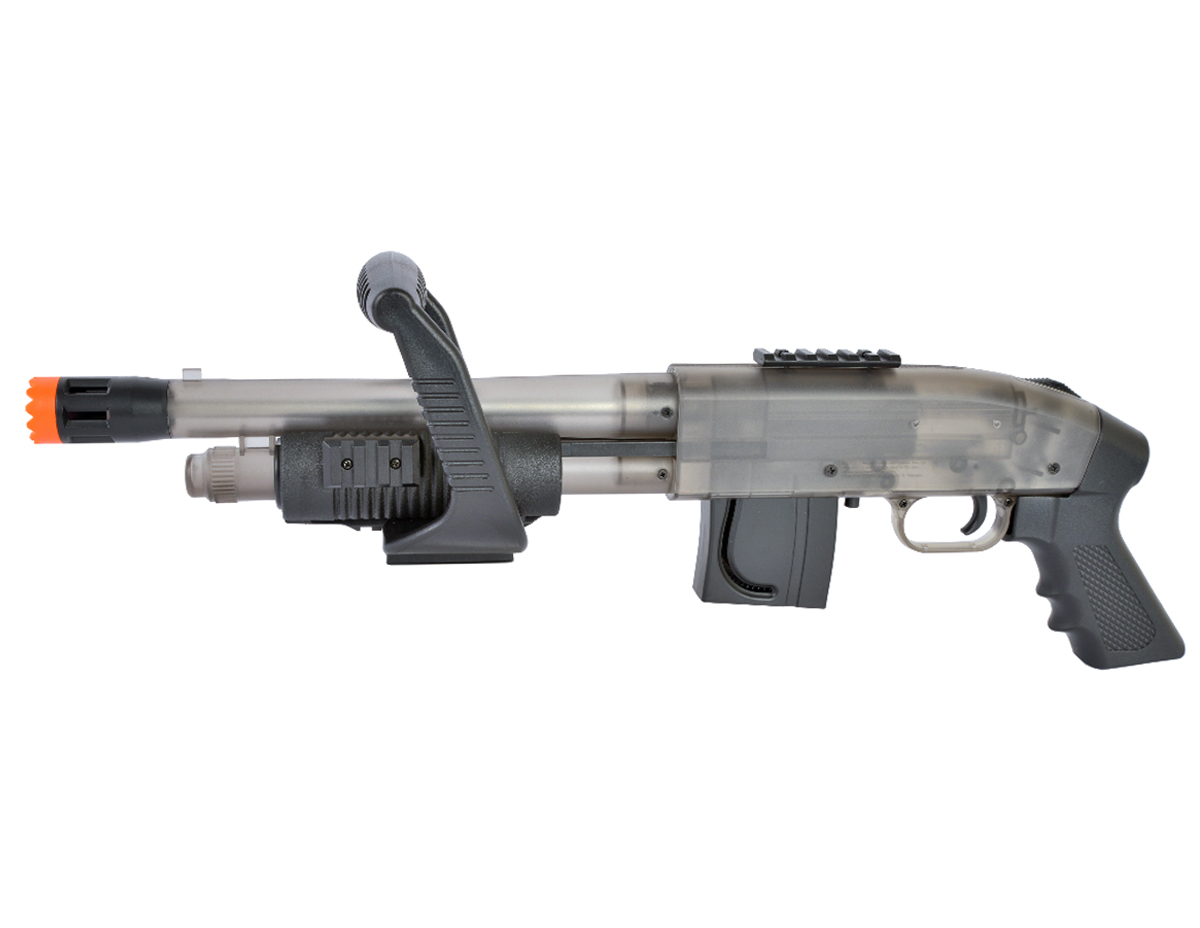 Cyber Gun Mossberg Chainsaw Airsoft Shotgun Clear Two Tone - Trimex ...