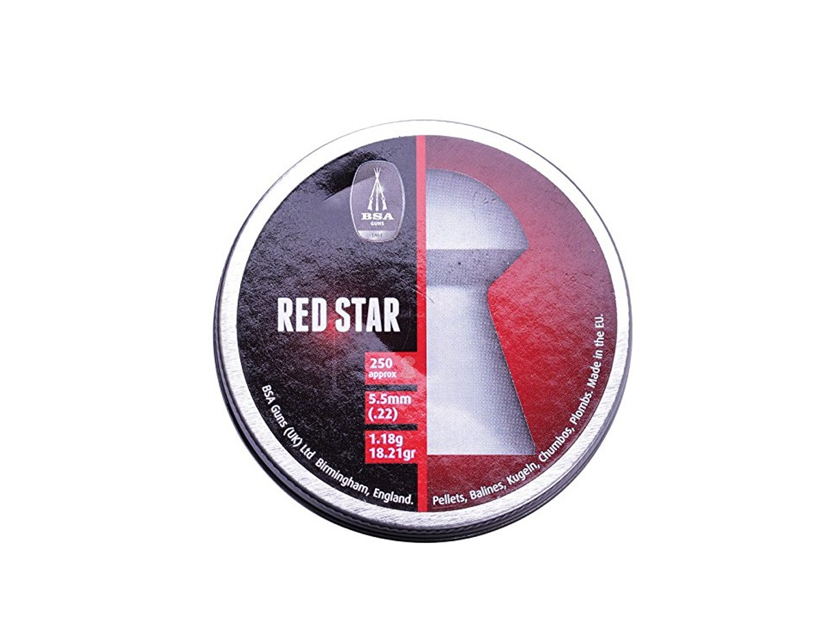 BSA Red Star 751 Air Gun Pellets .22 - Trimex Wholesale UK