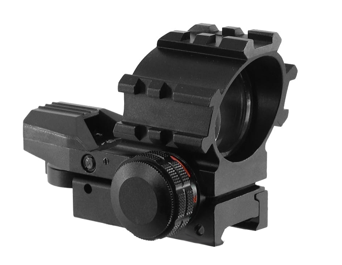 Dot 33mm Black Tactical Reflex Sight With Rail - Trimex Wholesale UK