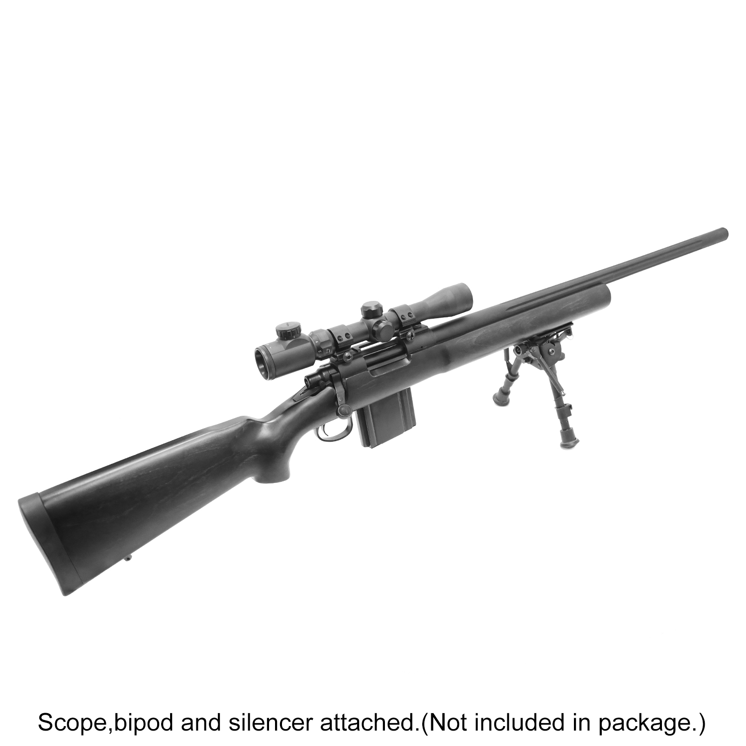 King Arms M700 Police Model Bolt Action Gas Power Airsoft Sniper Rifle ...