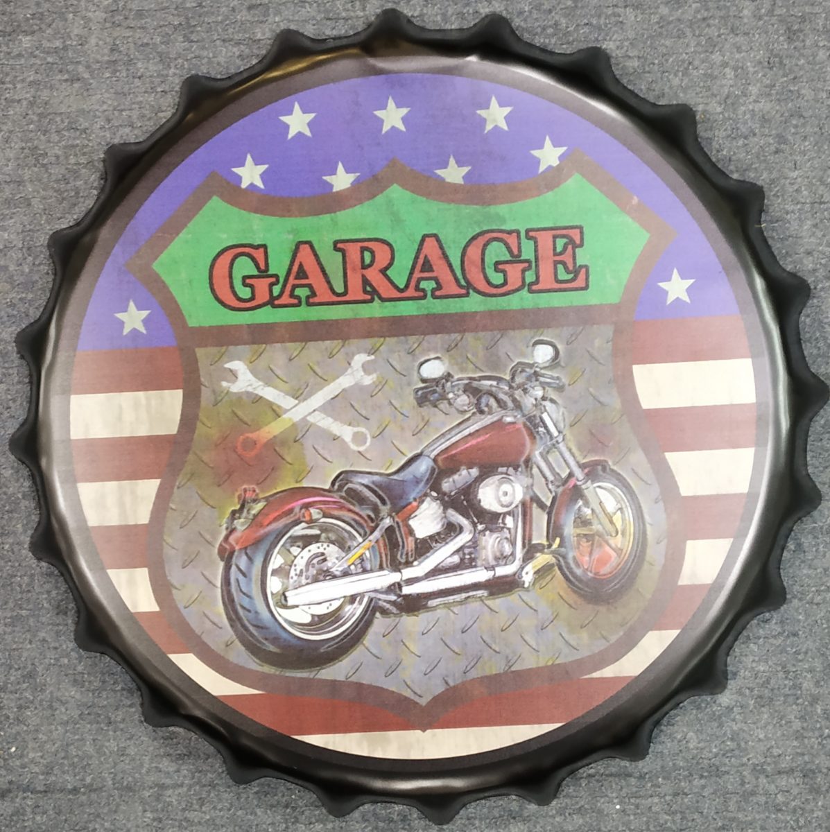 P-135 35x35 Bottle top Vintage Sign - Trimex Wholesale UK