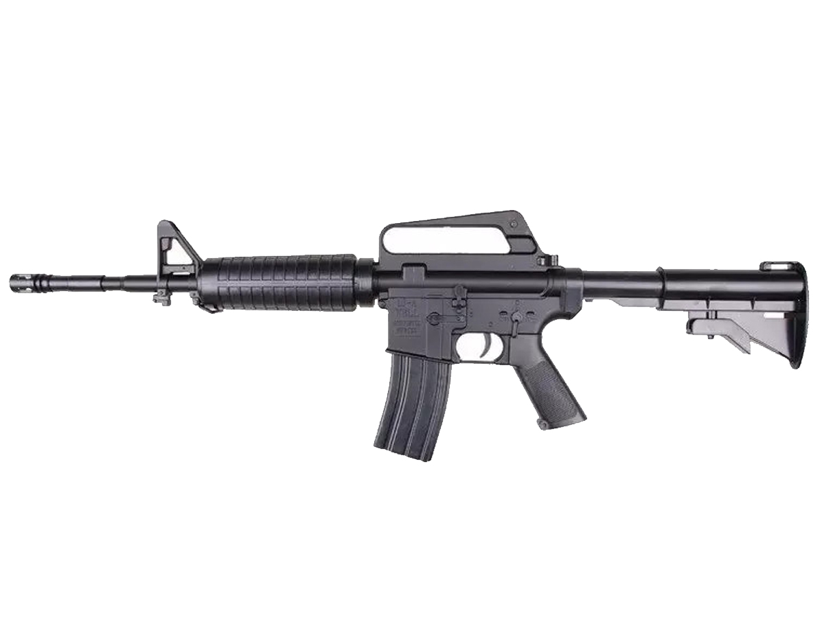 Well MR711 Spring Airsoft Rifle Black - Trimex Wholesale UK