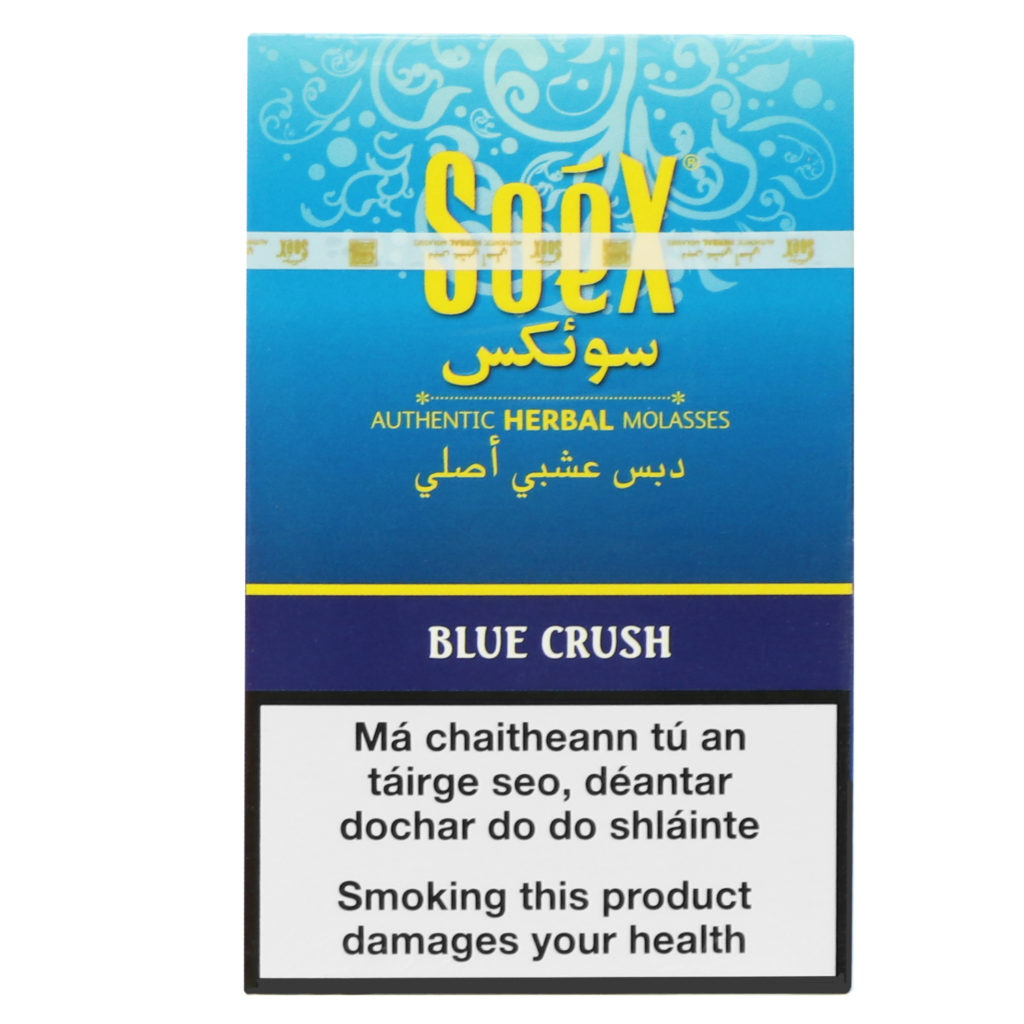 SOEX BLUE CRUSH BLUEBERRY 10 PACK OF 50 GRAM - Trimex Wholesale UK