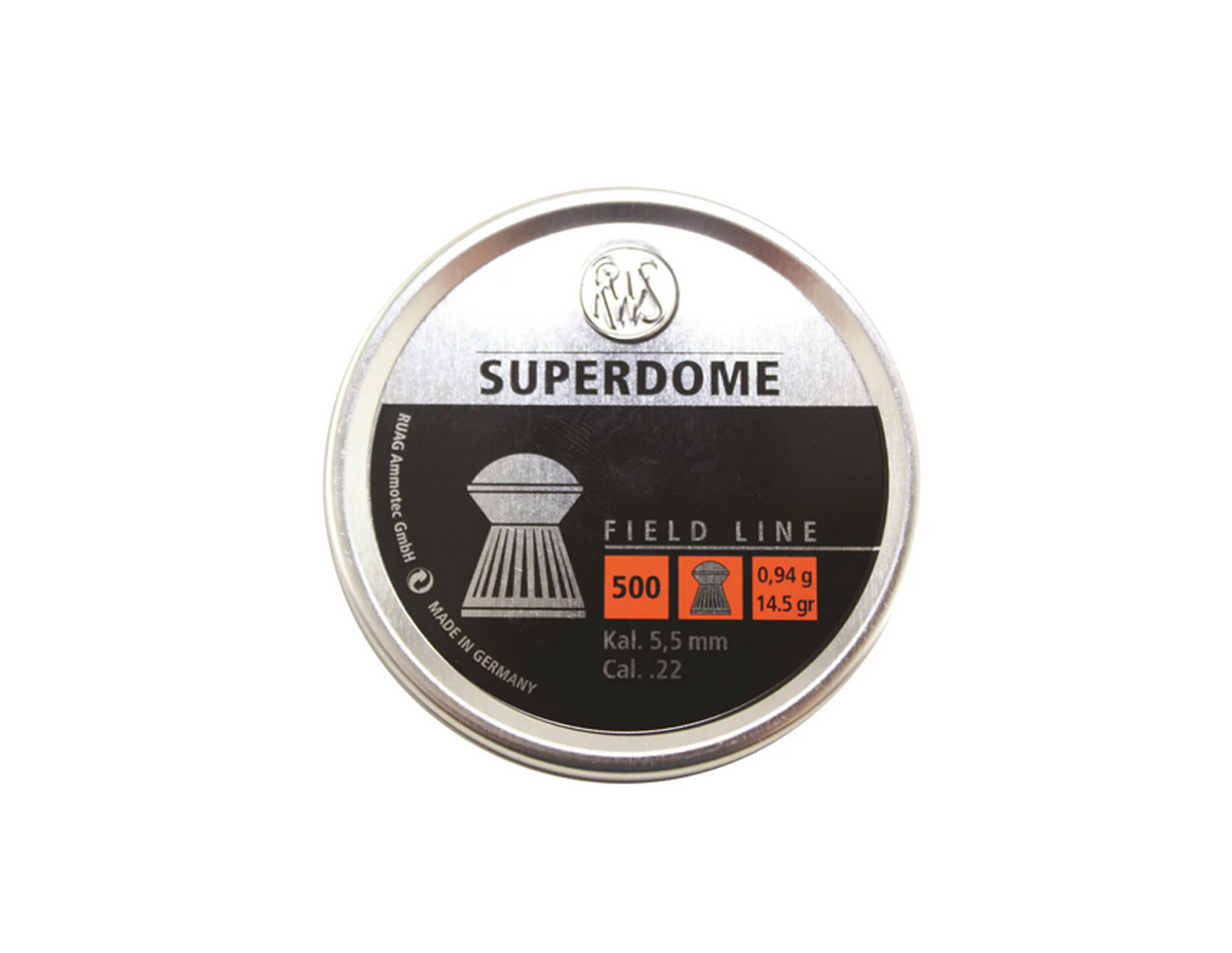RWS SUPERDOME PELLETS .22 (500) - Trimex Wholesale UK