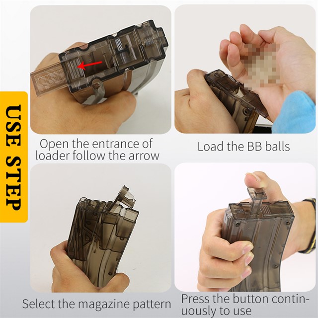 Bulldog Airsoft BB Speed Loader 500 Round - Trimex Wholesale UK