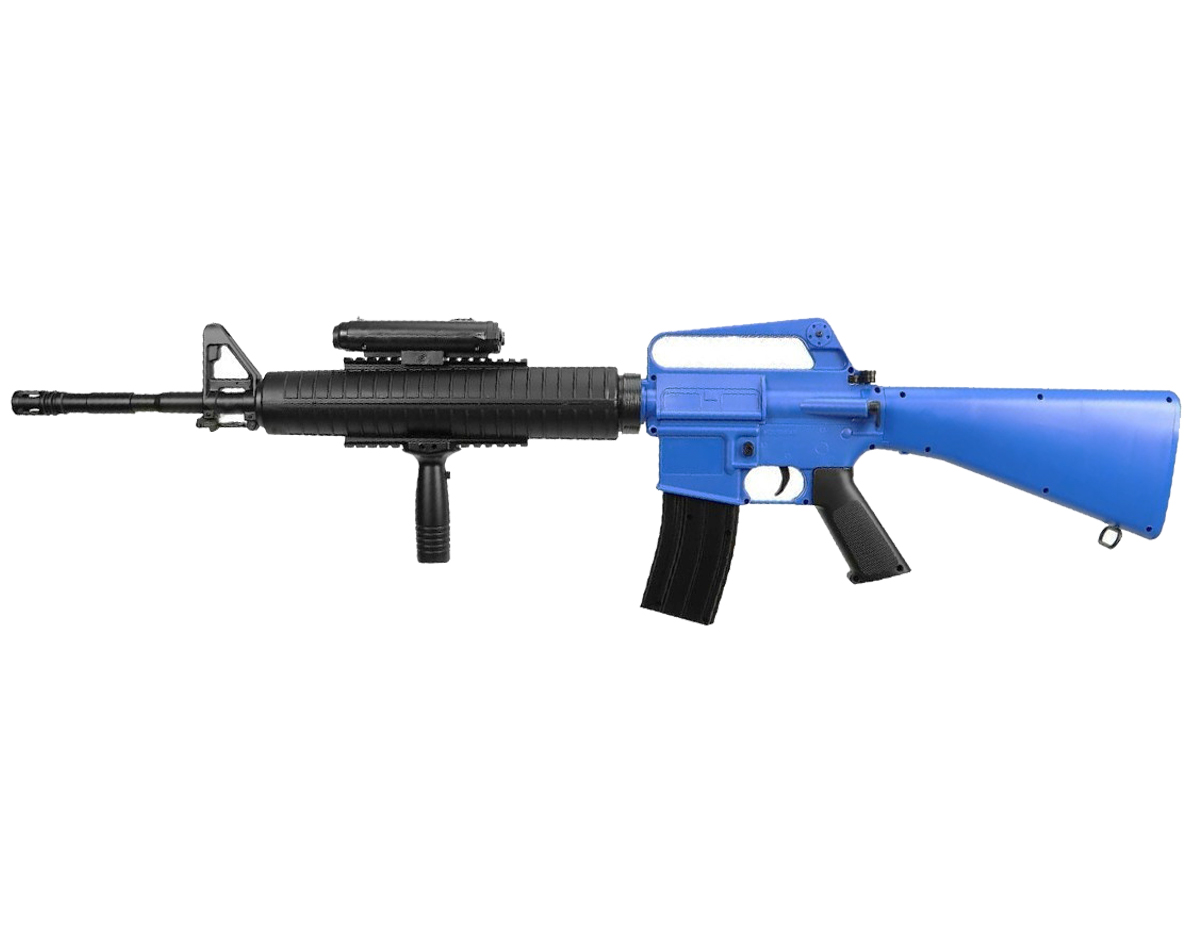 Well M16A3 Carbine Spring Powered Airsoft Rifle - Trimex Wholesale UK