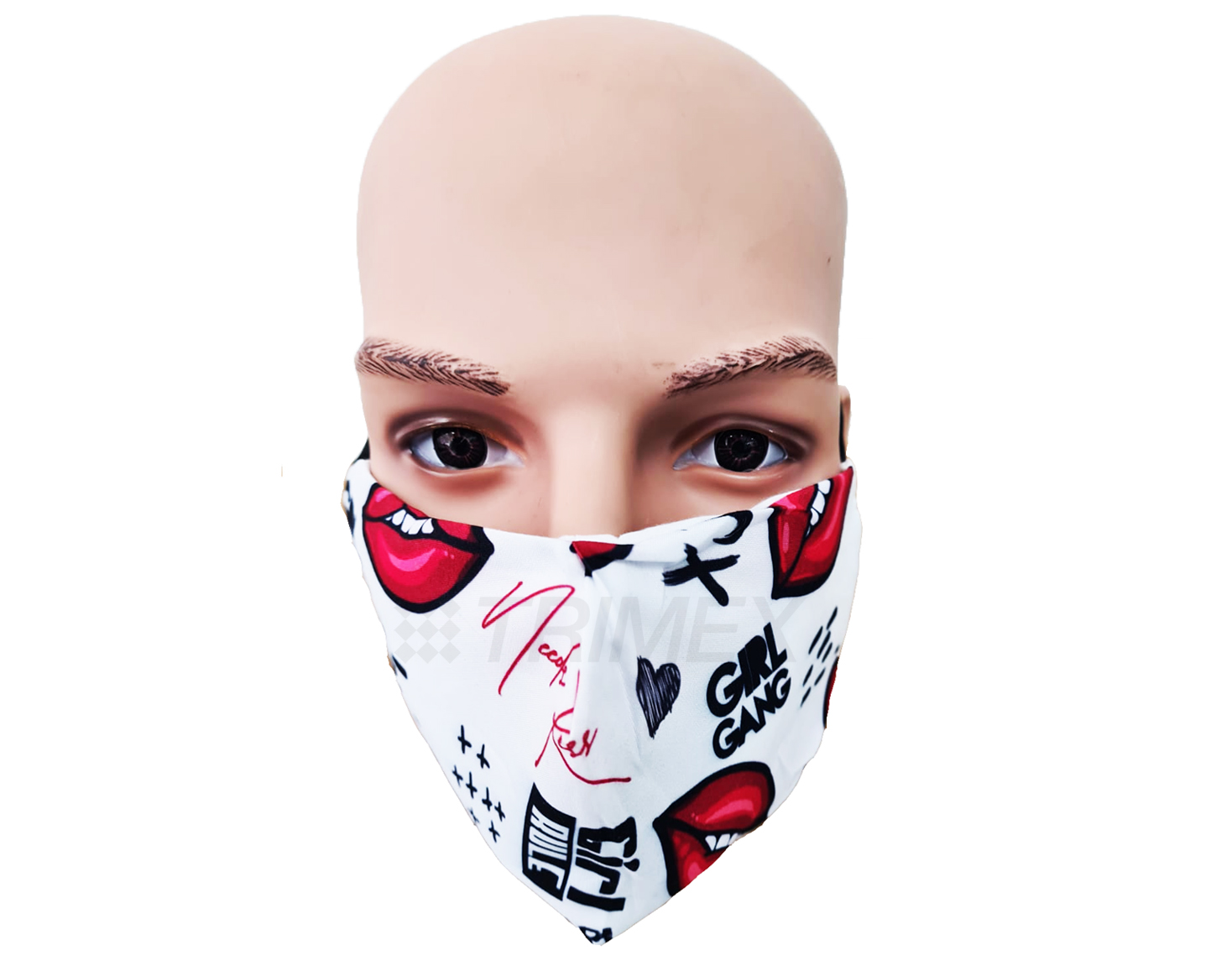 Fashion Textile Girl Gang Skull Mask - Trimex Wholesale UK