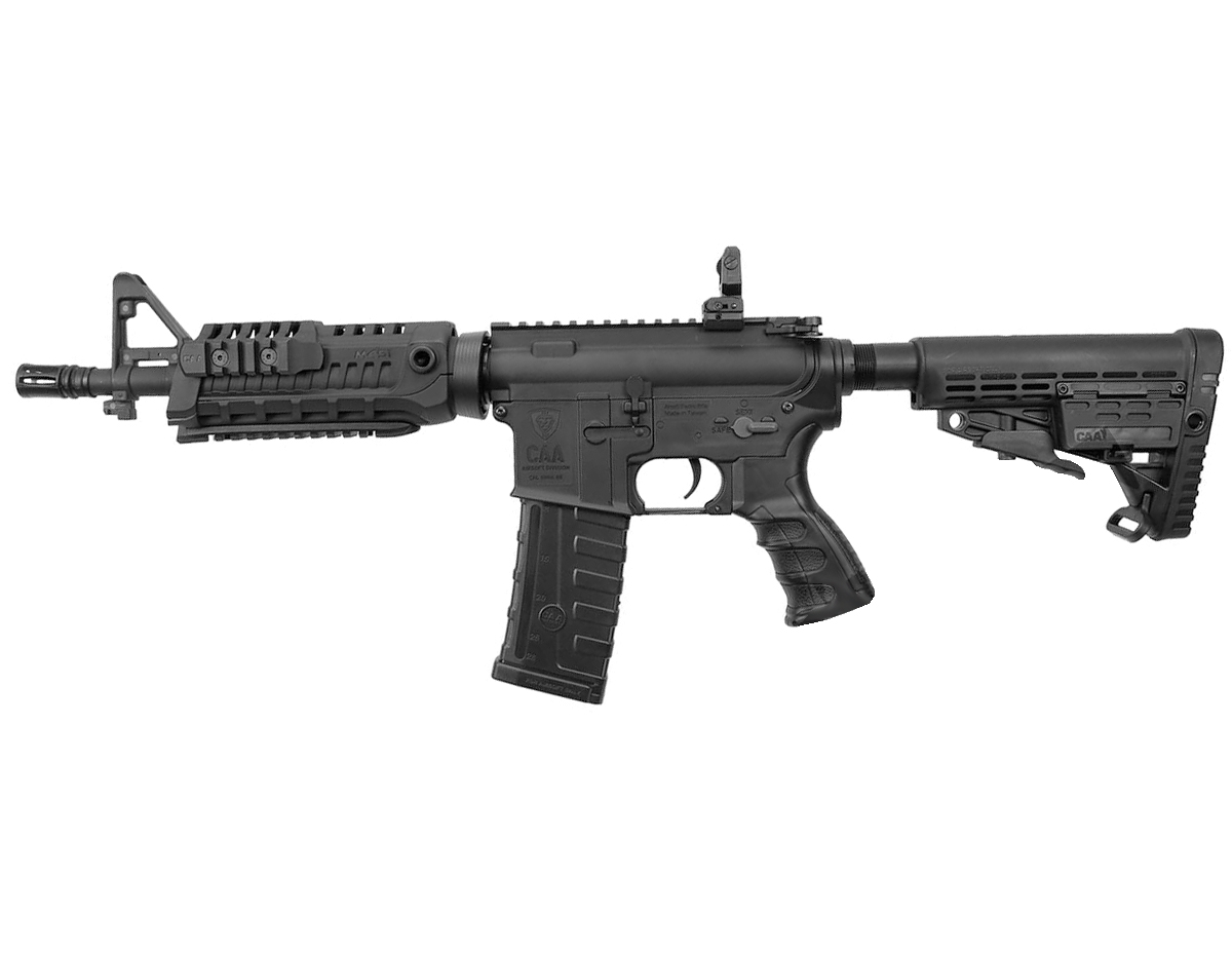 CAA M4S1 Airsoft Electric Rifle Sport Series CQB 10.5 Black - Trimex ...