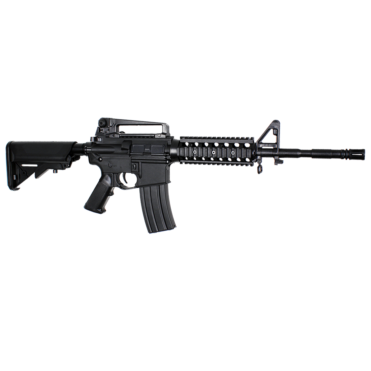 Bulldog M4PG RIS Airsoft Electric Rifle Black - Trimex Wholesale UK