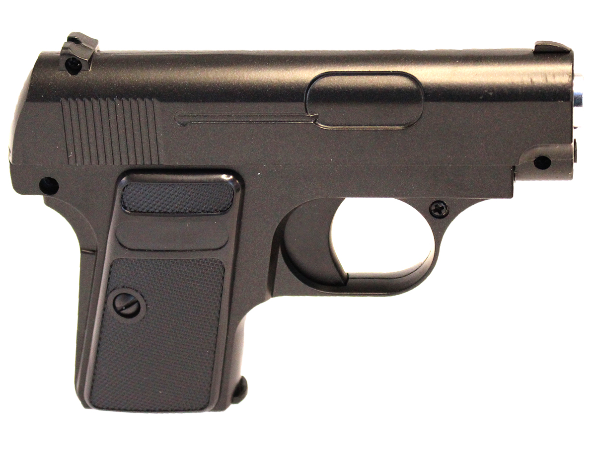 Galaxy G1 Airsoft Metal Spring Pistol - Black - Trimex Wholesale UK