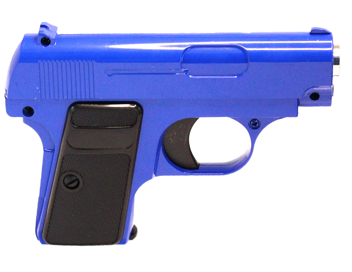 Galaxy G1 Airsoft Metal Spring Pistol - Blue - Trimex Wholesale UK