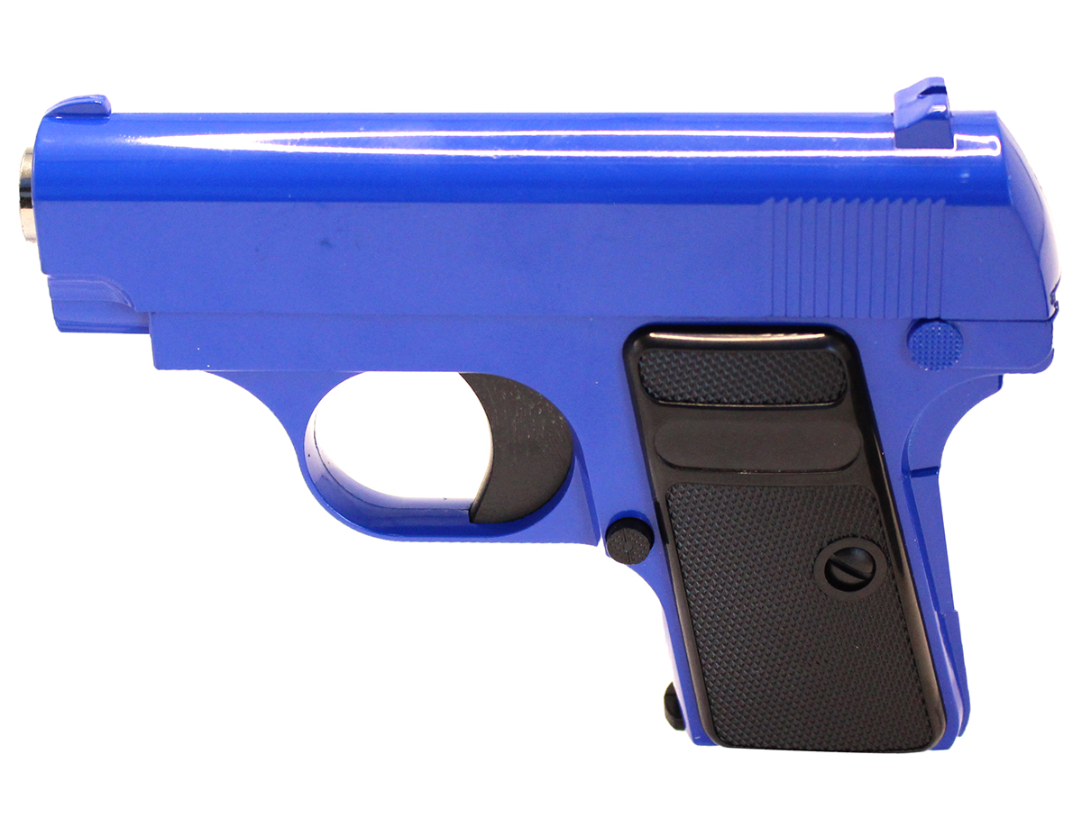 Galaxy G1 Airsoft Metal Spring Pistol - Blue - Trimex Wholesale UK
