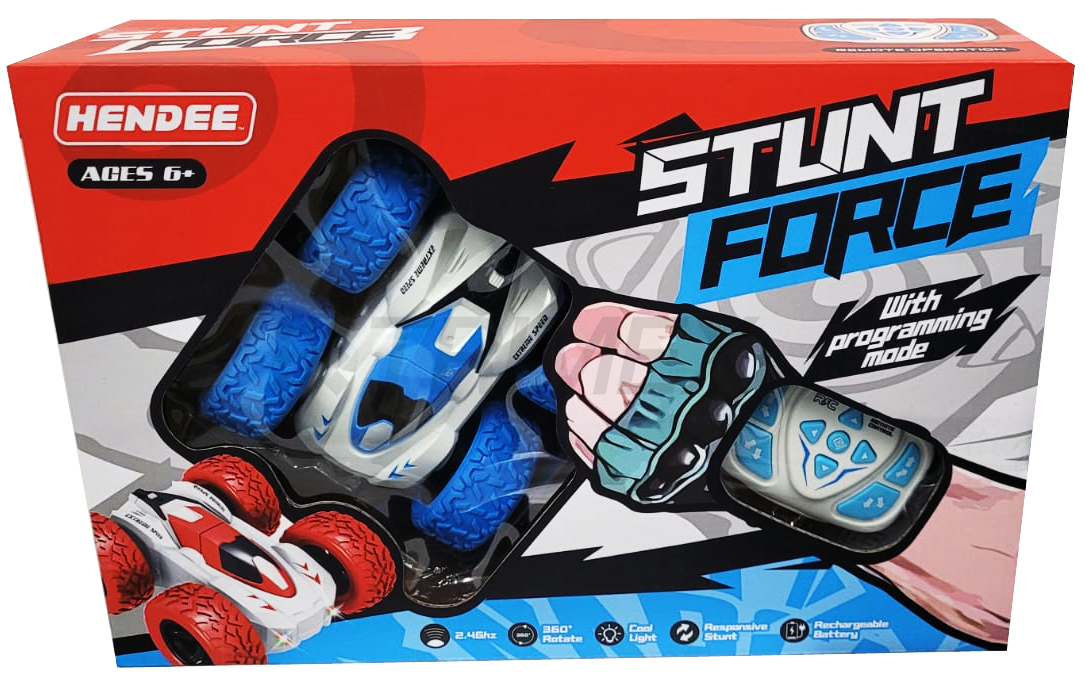 T05B RADIO CONTROL STUNT CAR - Trimex Wholesale UK