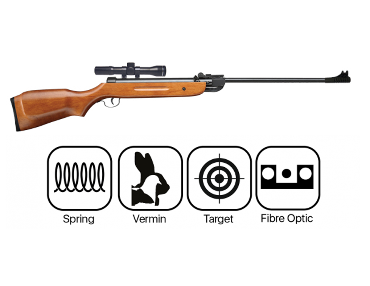 B2 Deluxe .22 Spring Air Rifle - Trimex Wholesale UK