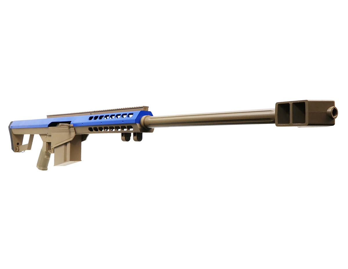 G31 Large Sniper Rifle 430 FPS Blue and Tan - Trimex Wholesale UK