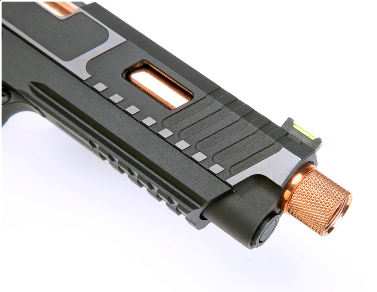 BABA YAGA Combat Master Hi-Capa 5.1 Co2 Blowback Airsoft Pistol with ...