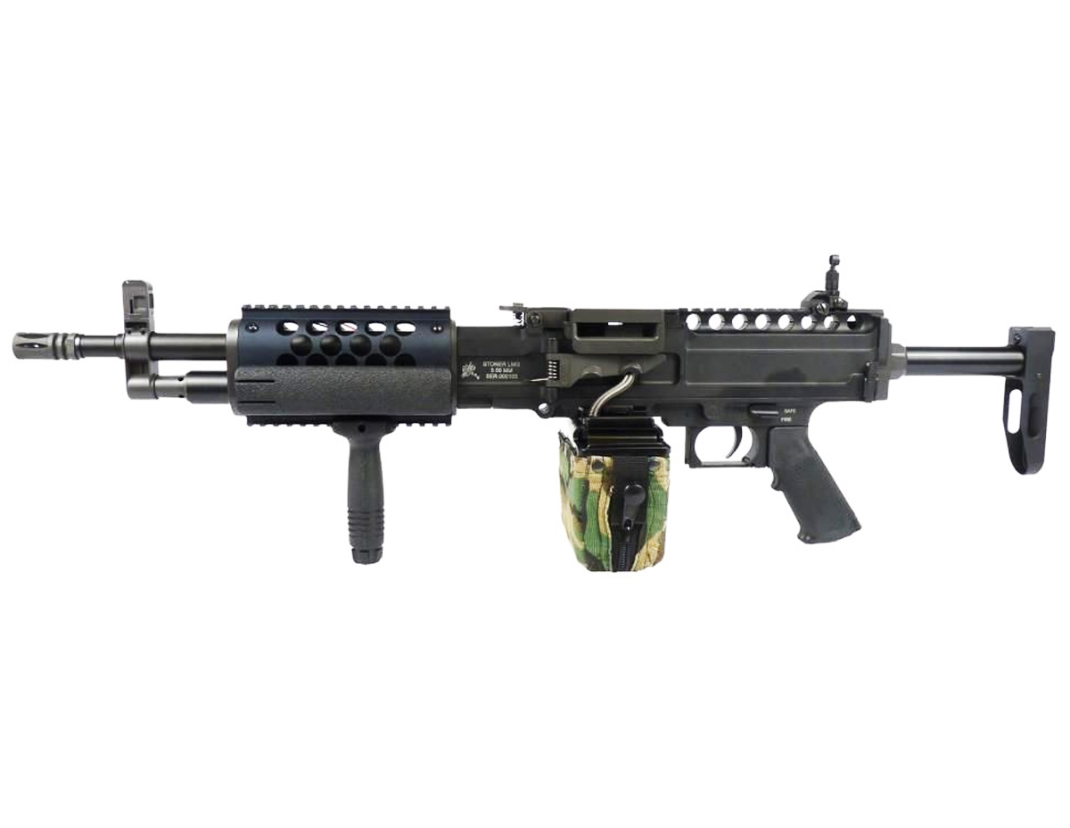 Classic Army LMG Support Airsoft Sniper Rifle Black - Trimex Wholesale UK