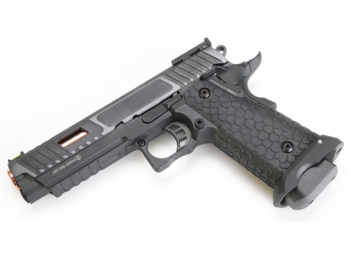 Baba Yaga Combat Master Hi-Capa CO₂ Blowback Air Pistol – Hard Case ...