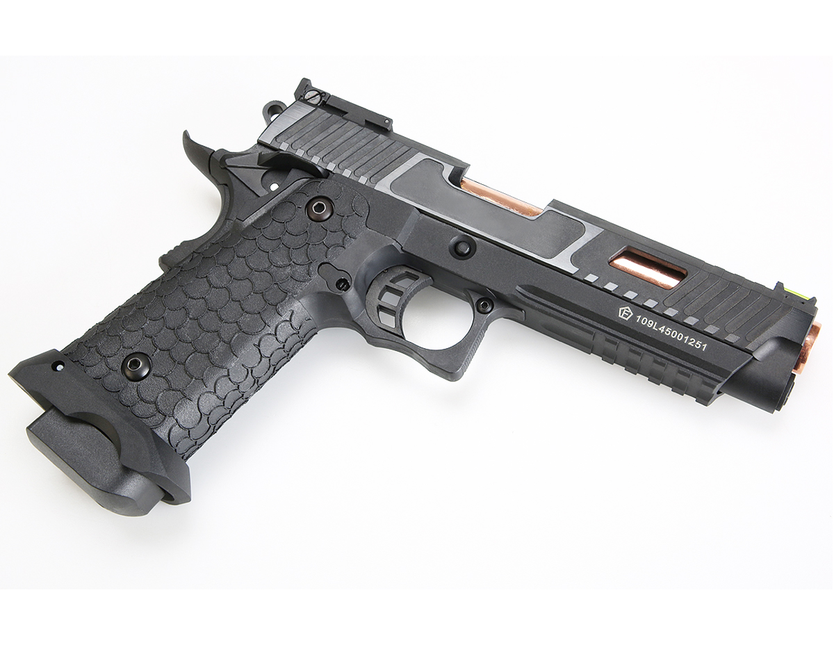 BABA YAGA COMBAT MASTER HI-CAPA CO2 BLOWBACK AIR PISTOL WITH HARD CASE ...