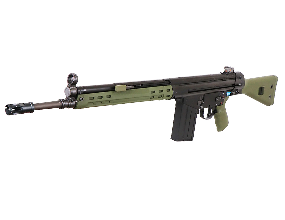 H&K WE LICENSED G3A3 GBB AIRSOFT RIFLE - Trimex Wholesale UK