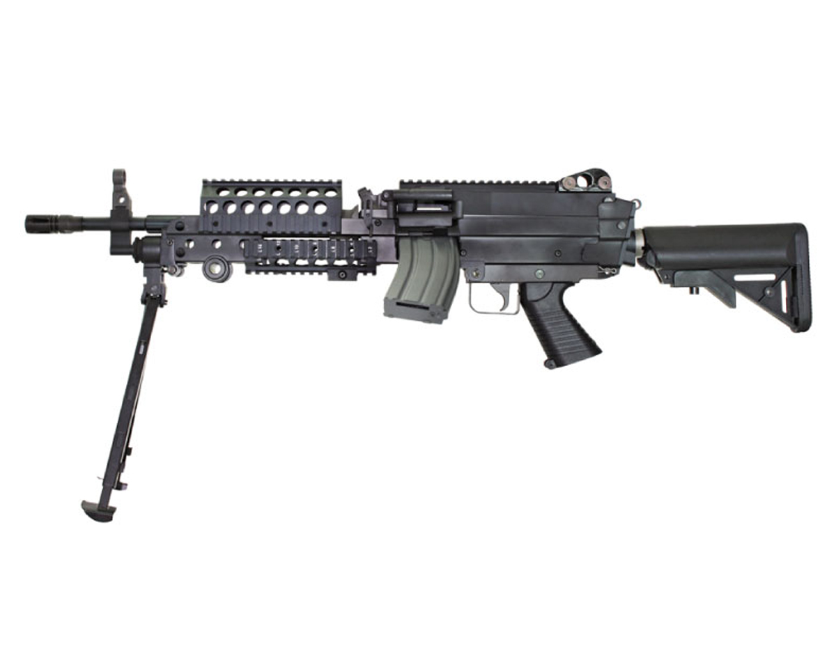 Classic Army MK46 SPW Support Airsoft Electric Gun Black - Trimex ...