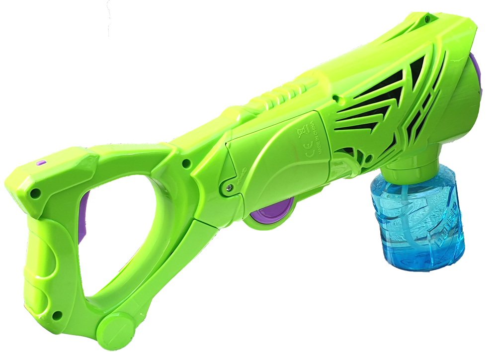 P81158 Battery Operated Fun Cannon Bubble Gun - Trimex Wholesale UK