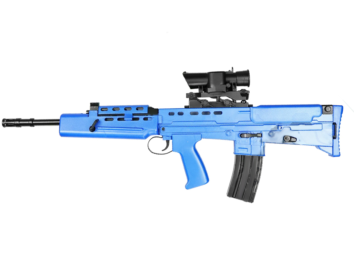 HFC HA202BBL SA80 L85 Spring Airsoft Rifle Two Tone Blue - Trimex ...