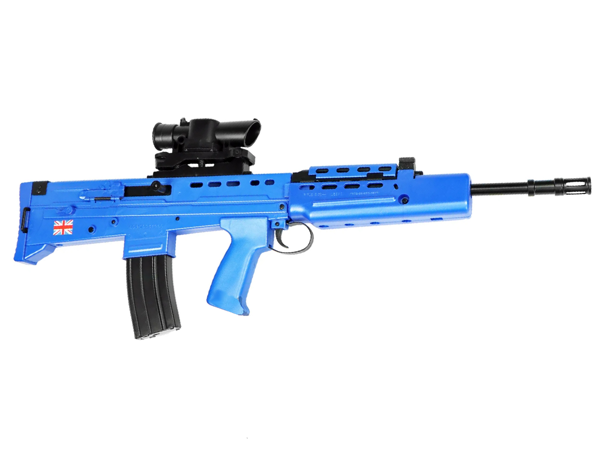 HFC HA202BBL SA80 L85 Spring Airsoft Rifle Two Tone Blue - Trimex ...