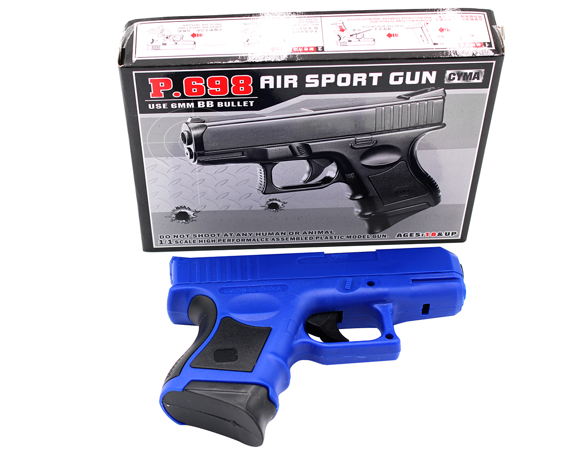 P698 Cyma Airsoft Spring Pistol - Two Tone - Trimex Wholesale UK