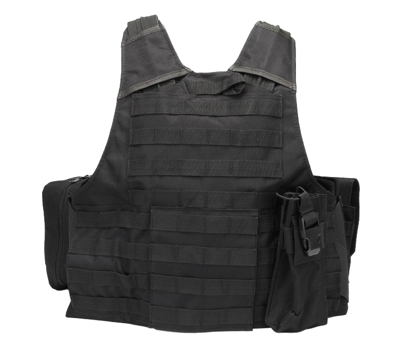 Trimex V005 Tactical Vest Black - Trimex Wholesale UK