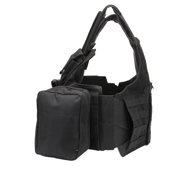 Trimex V005 Tactical Vest Black - Trimex Wholesale UK