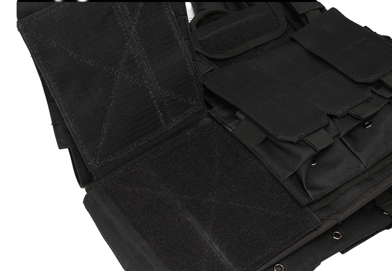 Trimex V005 Tactical Vest Black - Trimex Wholesale UK