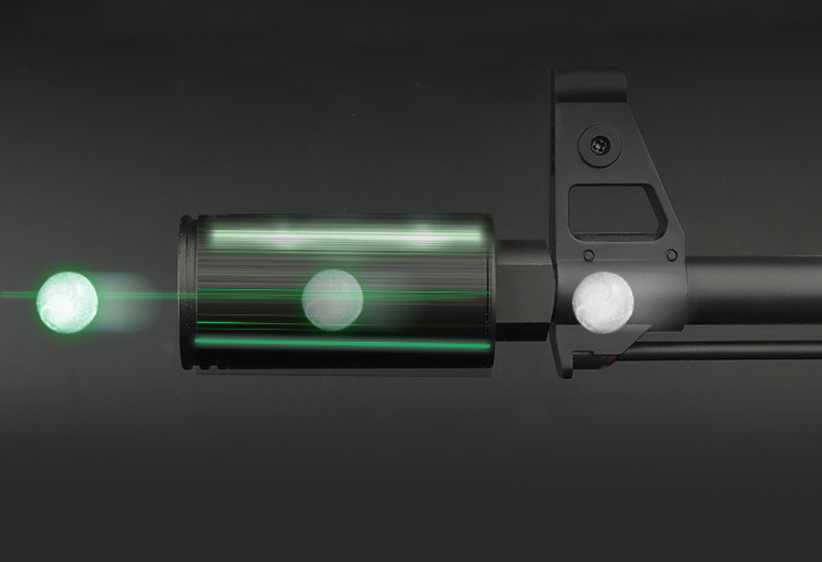 SPITFIRE TRACER AIRSOFT UNIT 14MM CCW WOSPORT - Trimex Wholesale UK