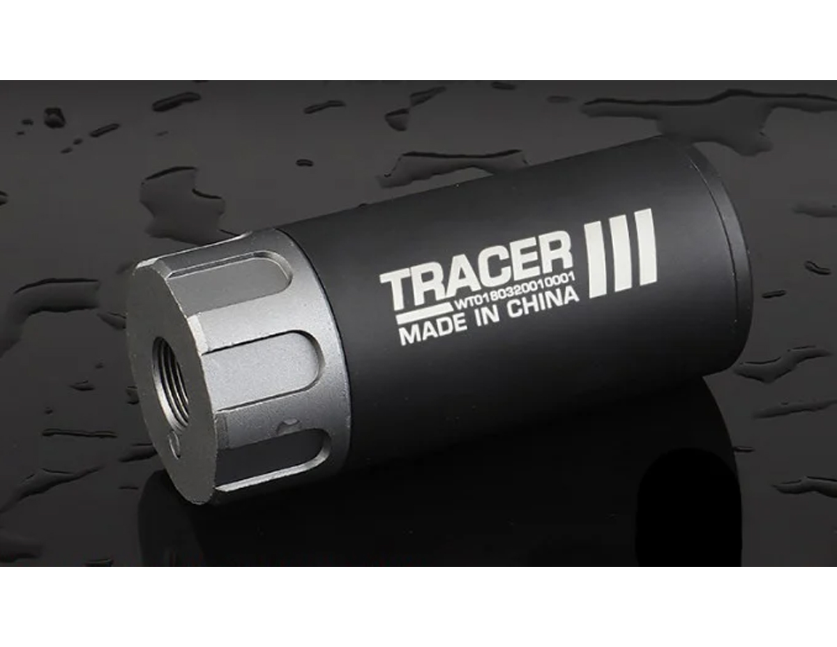 FLASH TRACER AIRSOFT UNIT 8.8CM 14MM CCW WOSPORT - Trimex Wholesale UK