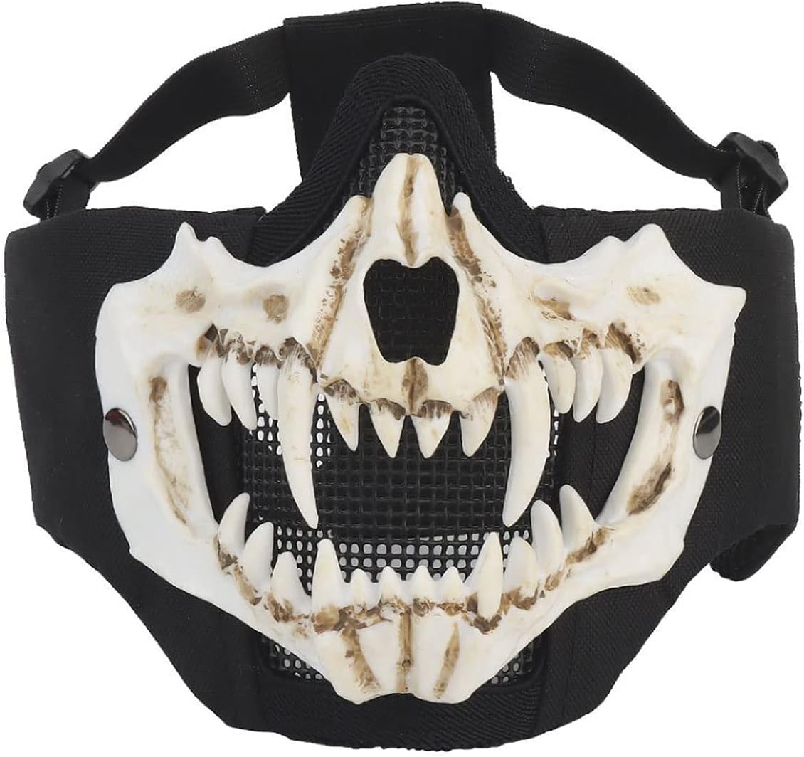 Fangs Mask With Ear Protection MA-143 - Trimex Wholesale UK
