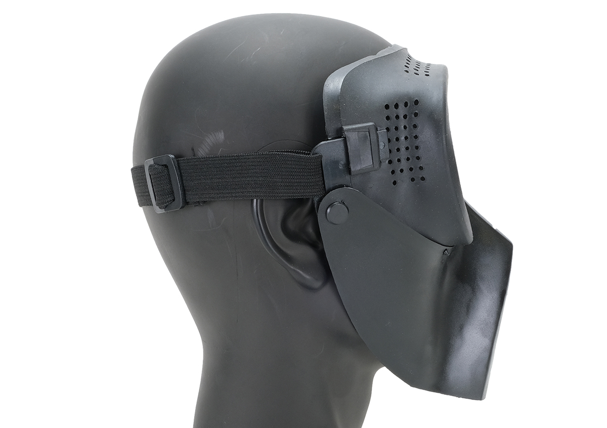 SRC FULL FACE FLY AIRSOFT MASK V2 BLACK WITH ROUND HOLES - Trimex ...