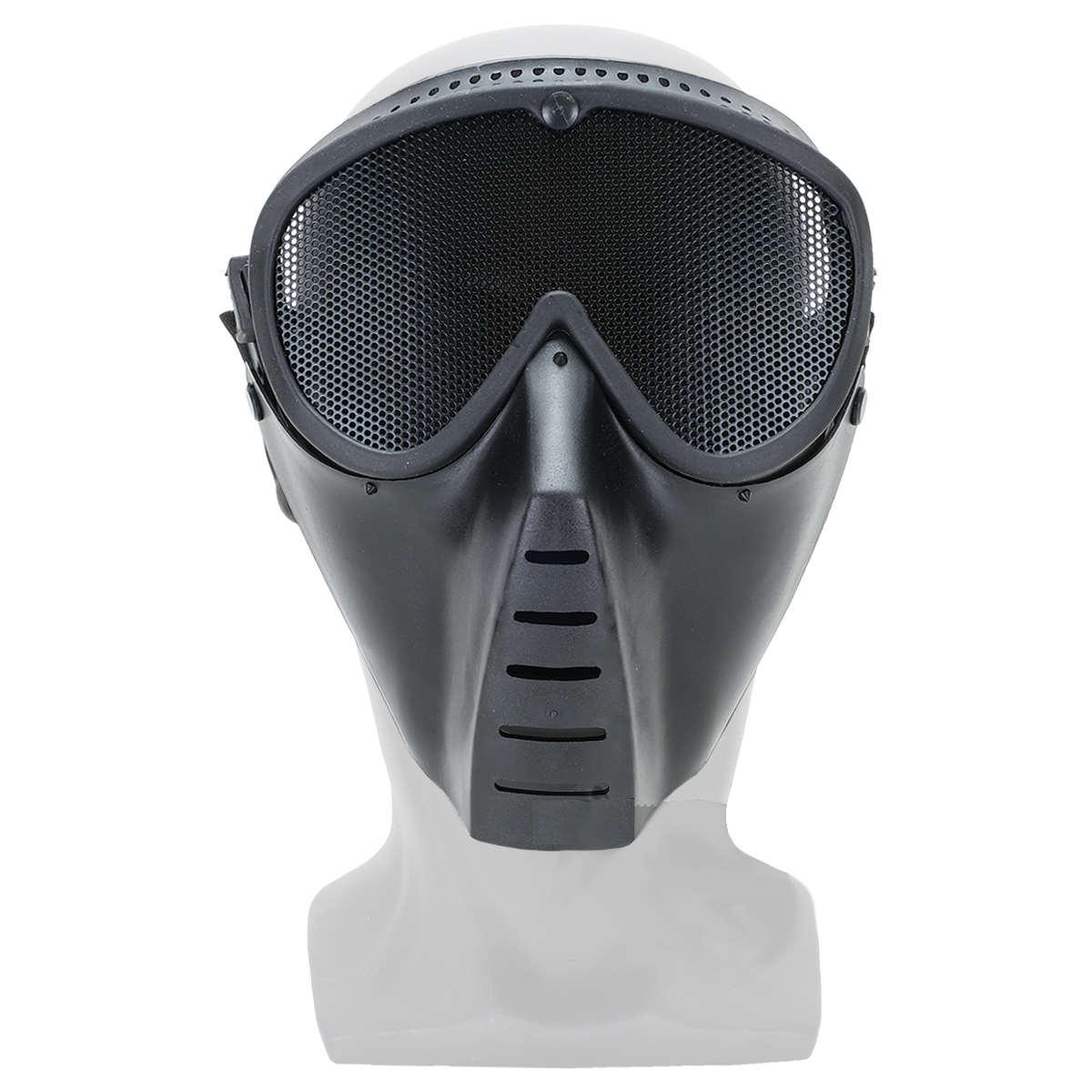 SRC FULL FACE FLY AIRSOFT MASK V2 BLACK WITH ROUND HOLES - Trimex ...