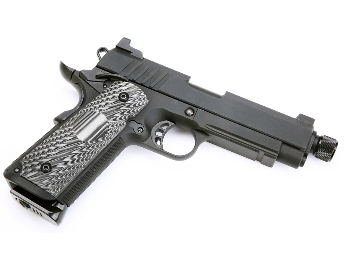 SR1911 SILENT HAWK CO2 BLOWBACK AIRSOFT PISTOL BLACK - Trimex Wholesale UK
