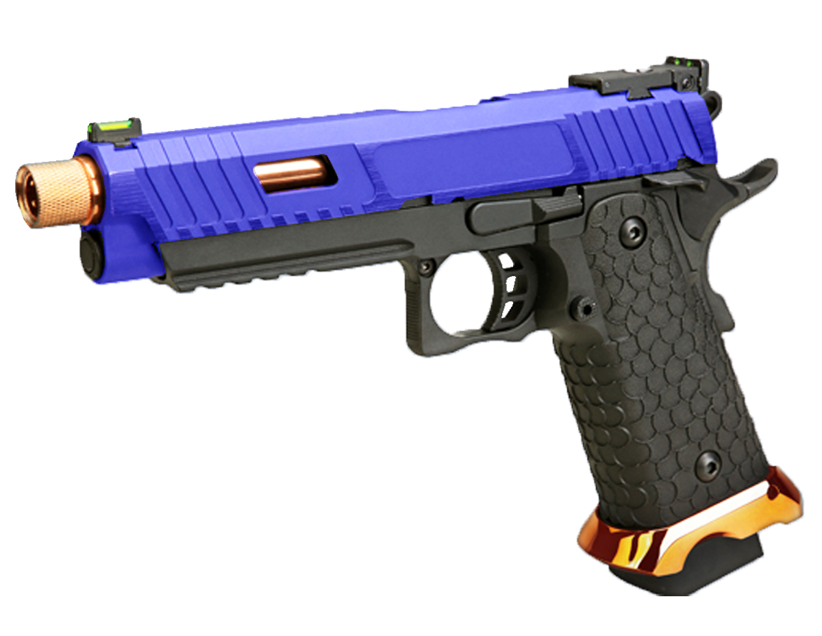 BABA YAGA COMBAT MASTER HI-CAPA 5.1 GAS BLOWBACK AIRSOFT PISTOL WITH ...