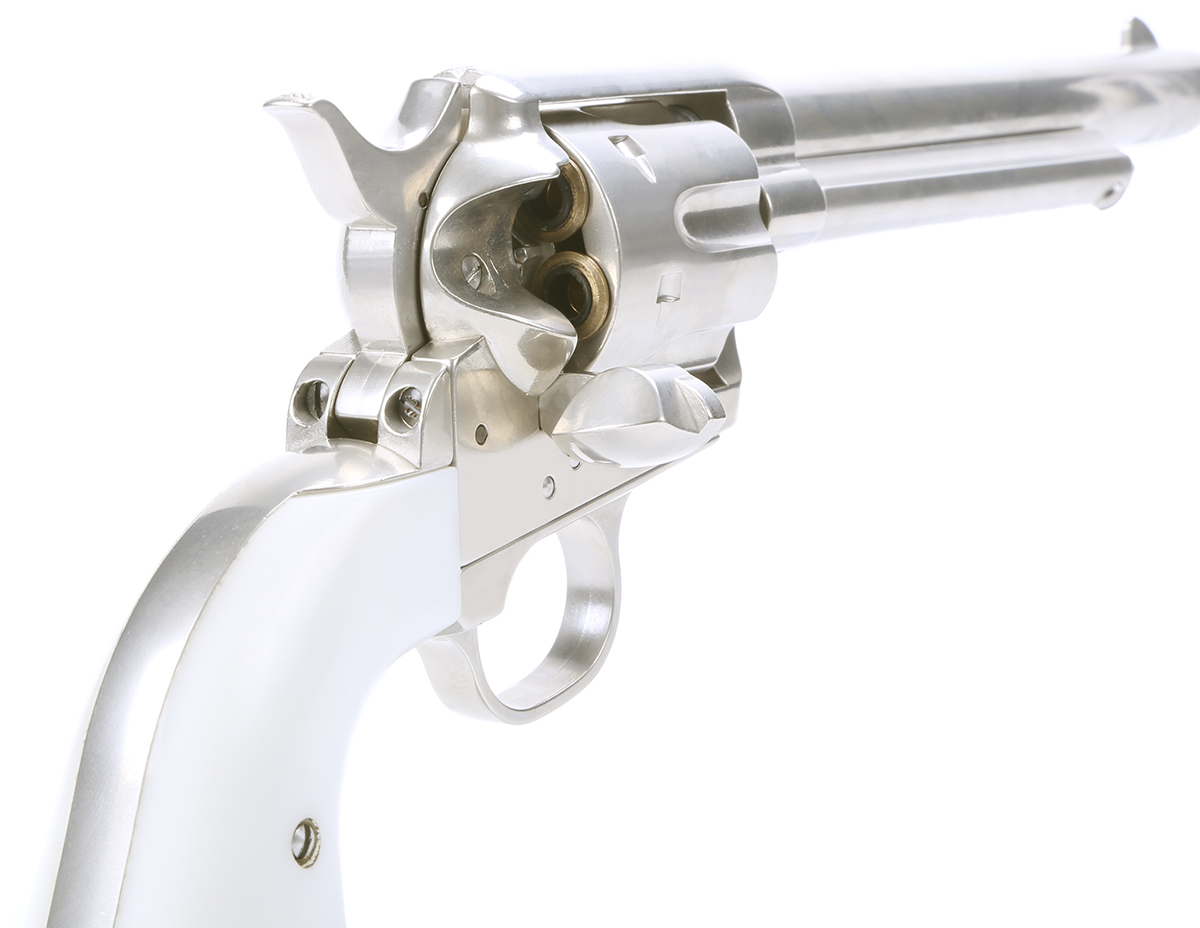 King Arms SAA .45 Peacemaker Airsoft Gas Revolver M – Silver - Trimex ...
