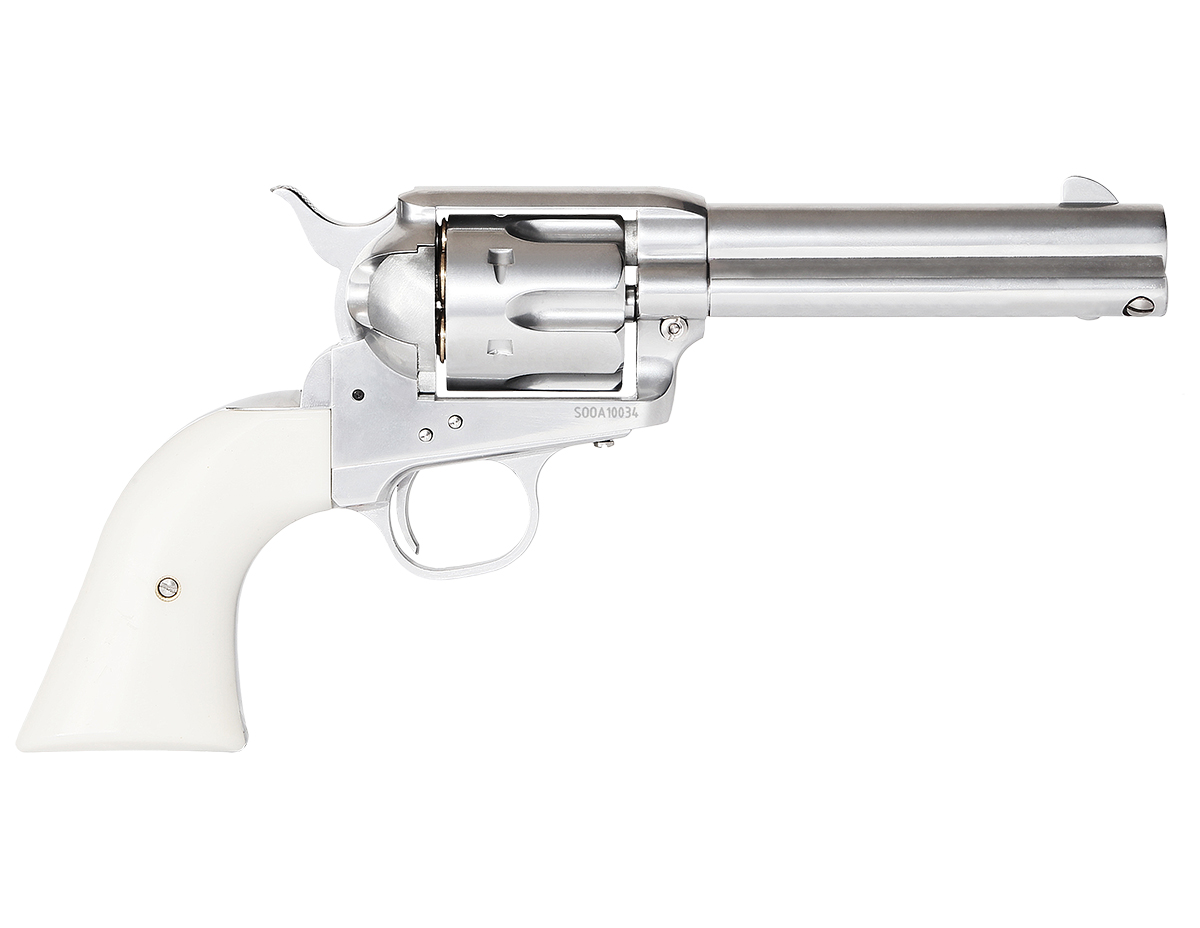 King Arms SAA .45 Peacemaker Airsoft Gas Revolver S – Silver - Trimex ...