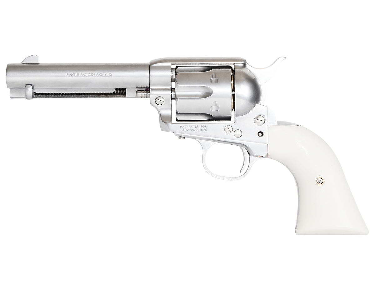 King Arms SAA .45 Peacemaker Airsoft Gas Revolver S – Silver - Trimex ...