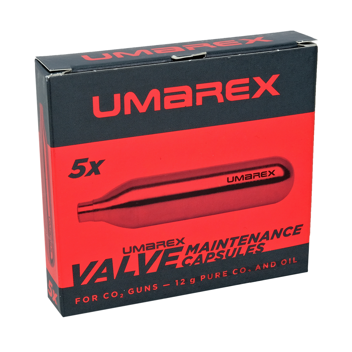 UMAREX 12G CO2 VALVE MAINTENANCE CAPSULES WITH ADDED GUN OIL IN BOX ...