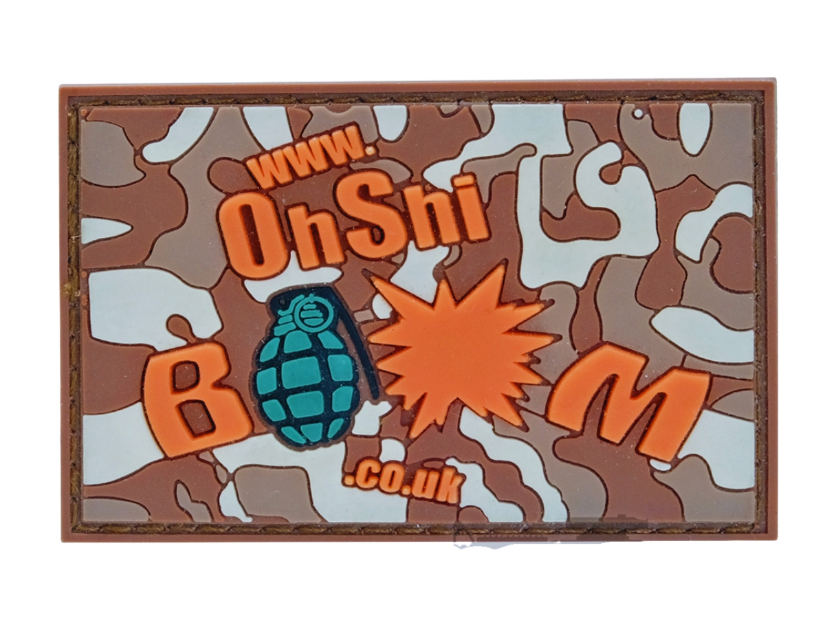 OHSHI BOOM CLASSIC PVC PATCH - Trimex Wholesale UK