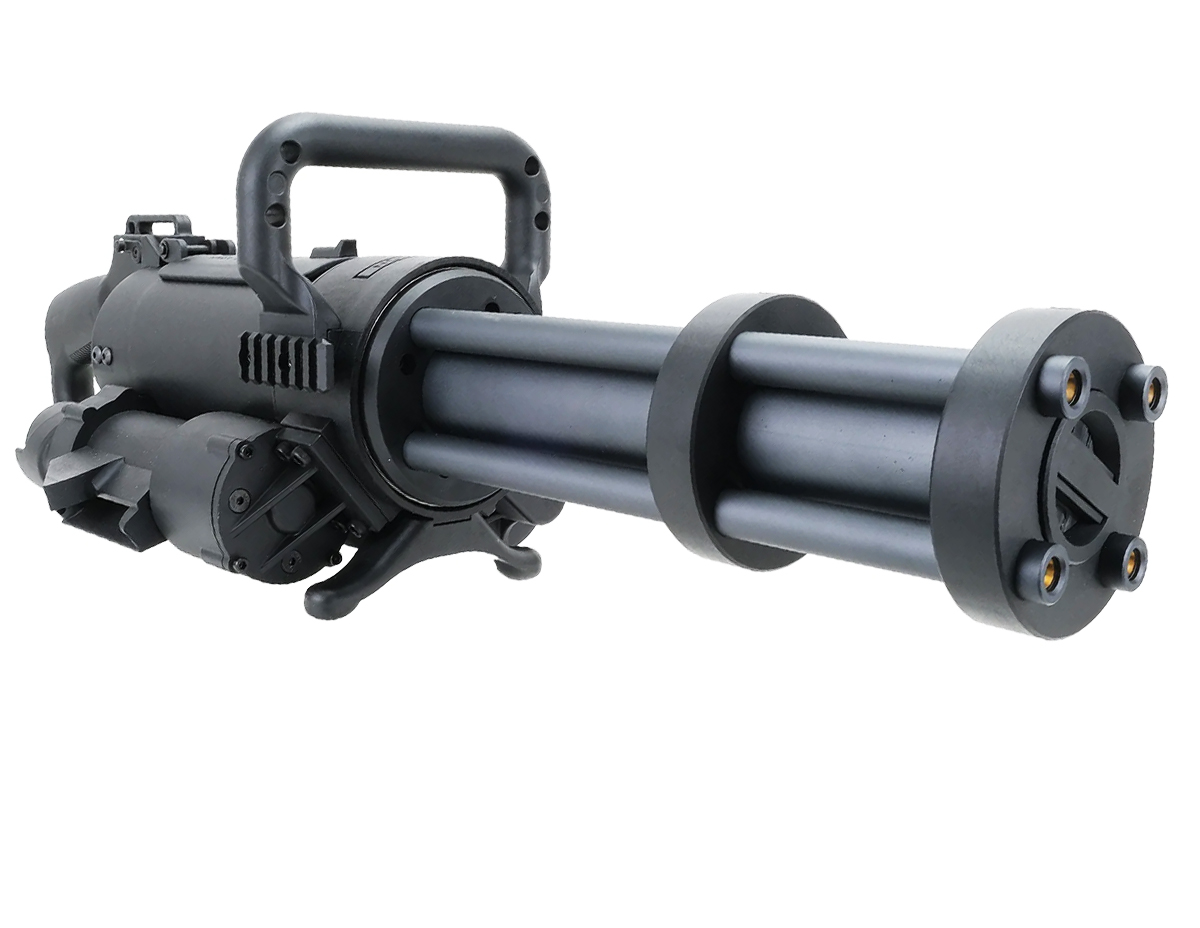 CLASSIC ARMY M133 MINI VULCAN ROTATING MULTI-BARREL AIRSOFT AEG MINI ...
