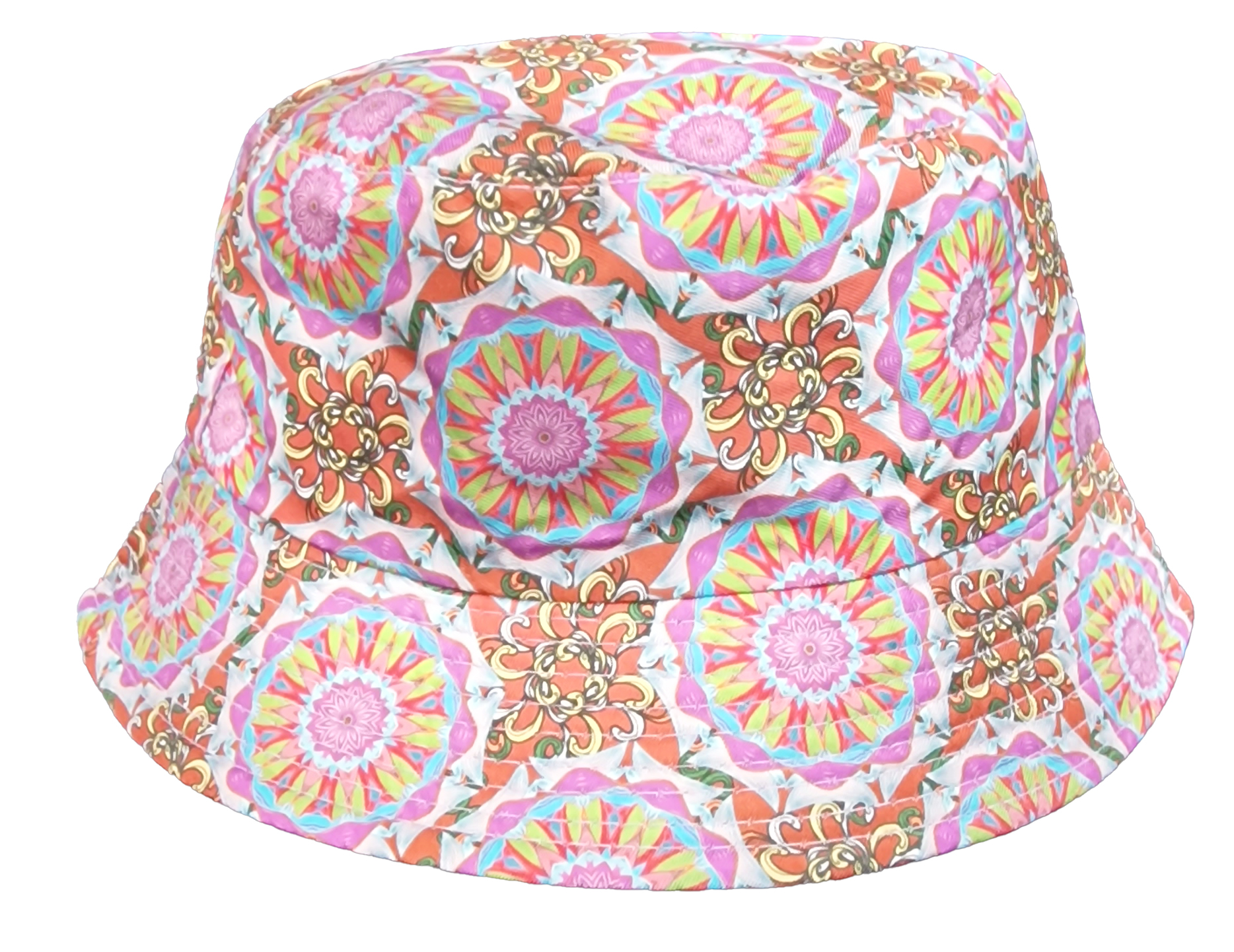 499-12 PRINTED REVERSABLE SUMMER BUCKET HAT - Trimex Wholesale UK