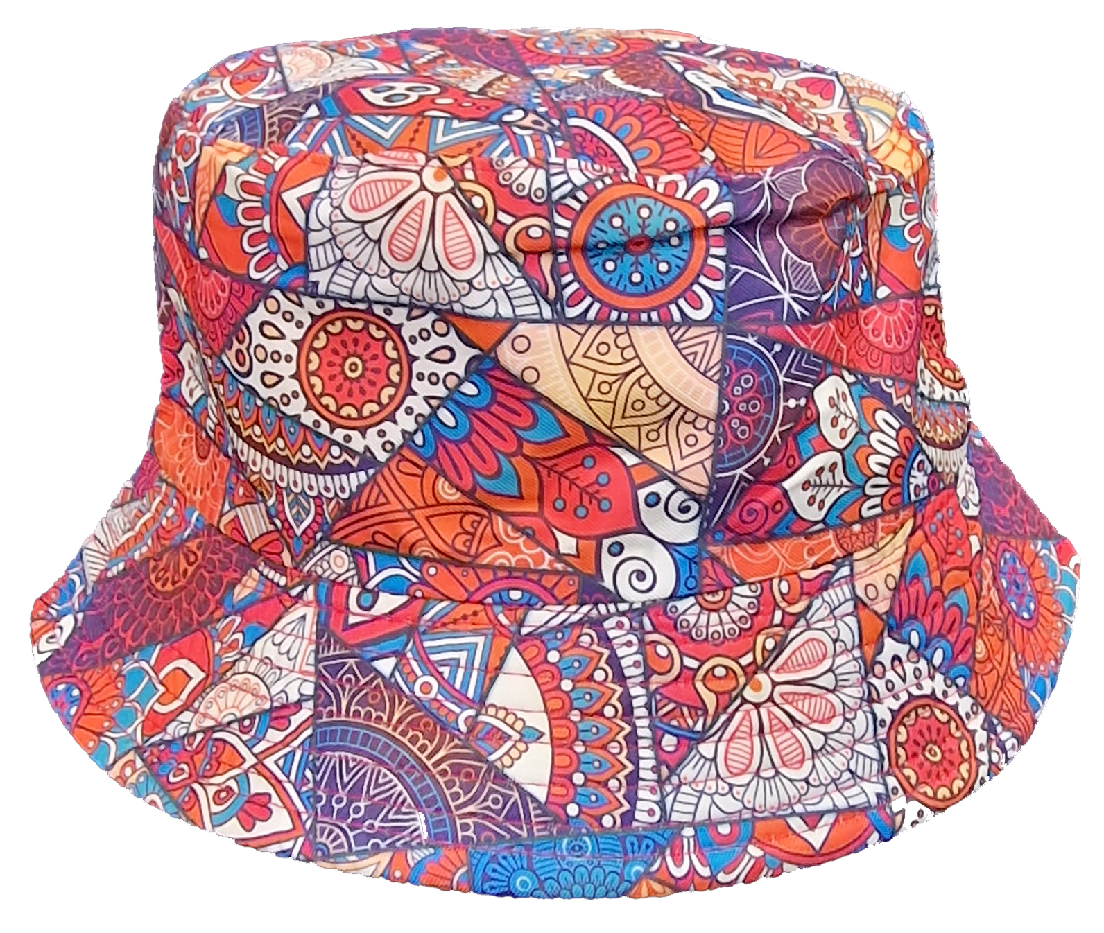 499-14 PRINTED REVERSABLE SUMMER BUCKET HAT - Trimex Wholesale UK
