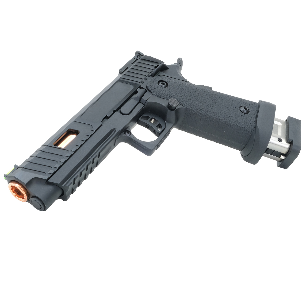 SRC Baba Yaga Beta Combat Master Hi-Capa Gas Blow Back Airsoft Pistol ...